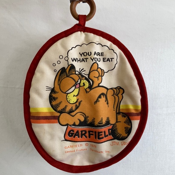 Dining | Vintage Garfield Pot Holder Really Cool Crisp 1978 Colors ...